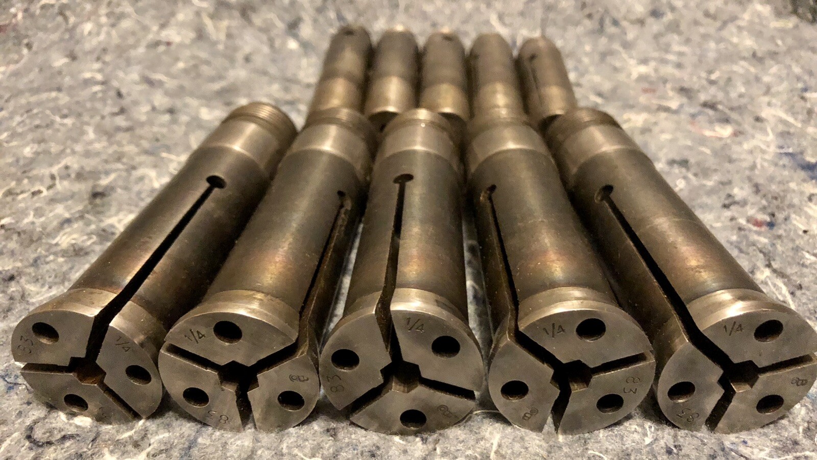 1/4 Hex STANDARD Hardinge / DAVENPORT SCREW MACHINE Collets & Feed ...