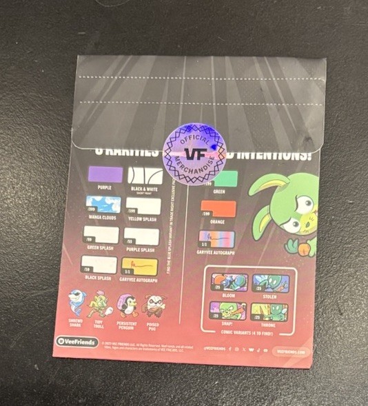 VeeFriends - 2025 National Vee-IP Exclusive Sticker Pack 1 NSCC Super ...