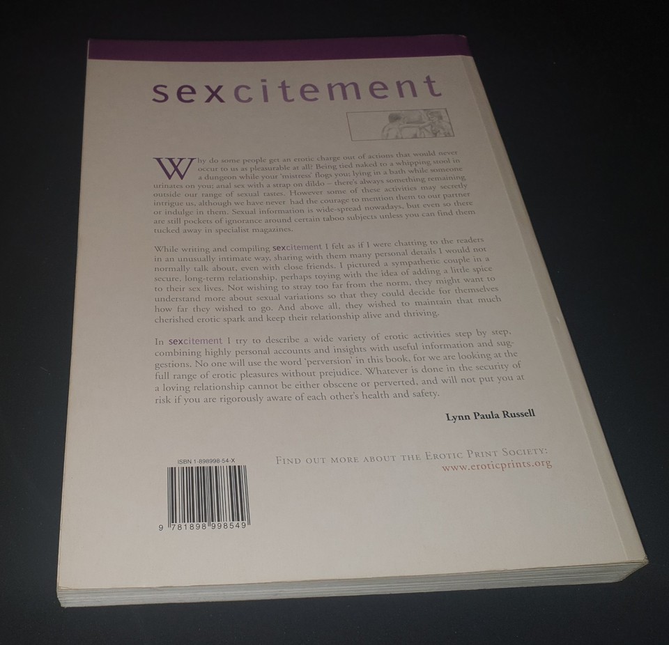 Sexcitement by Lynn Paula Russell The Erotic Print Society Very Good ...