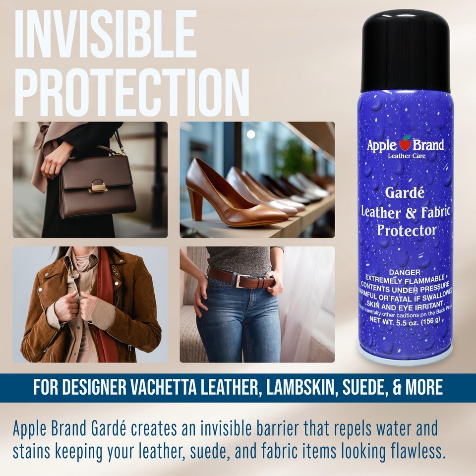 Apple Brand Garde Rain & Stain Water Repellent - Protector Spray For ...