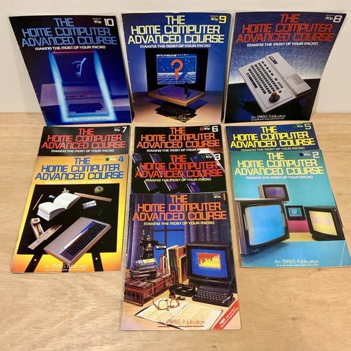 The Home Computer Advanced Course MAGAZINES Orbis 1984 Issues 1-10 C64 ...