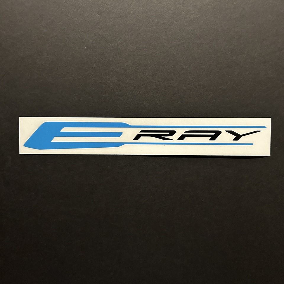 ELECTRIC ERAY C8 Corvette E-RAY Decal Sticker Stingray HYBRID Z51 Z06 ...