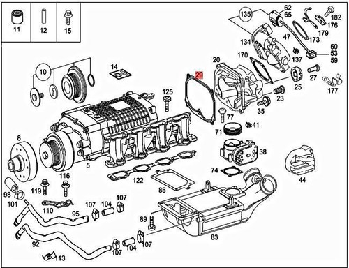 Genuine MERCEDES Sealing shim 1131410780 | eBay