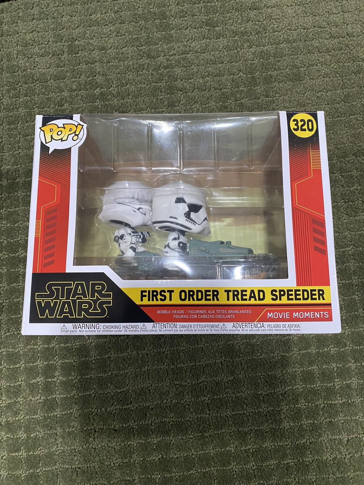 Funko Pop! Moments: Star Wars - First Order Tread Speeder #320 ...