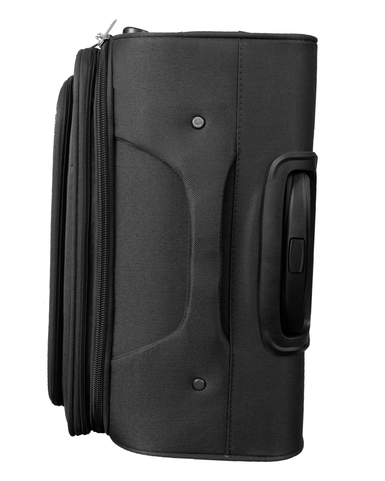 Soft Shell Suitcase with 4 Wheels and Combination Lock Lightweight ...