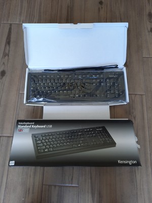 Kensington ValuKeyboard Standard USB Keyboard Black - Wired (Brand New ...