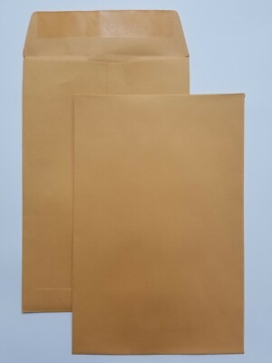 500 KRAFT BROWN ENVELOPES MAILERS CATALOG BROWN CRAFT ENVELOPE 6 X 9 ...