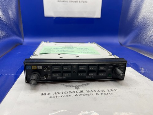 BENDIX/KING KMA 28 AUDIO PANEL INTERCOM P/N 066-01176-0101 WITH ...