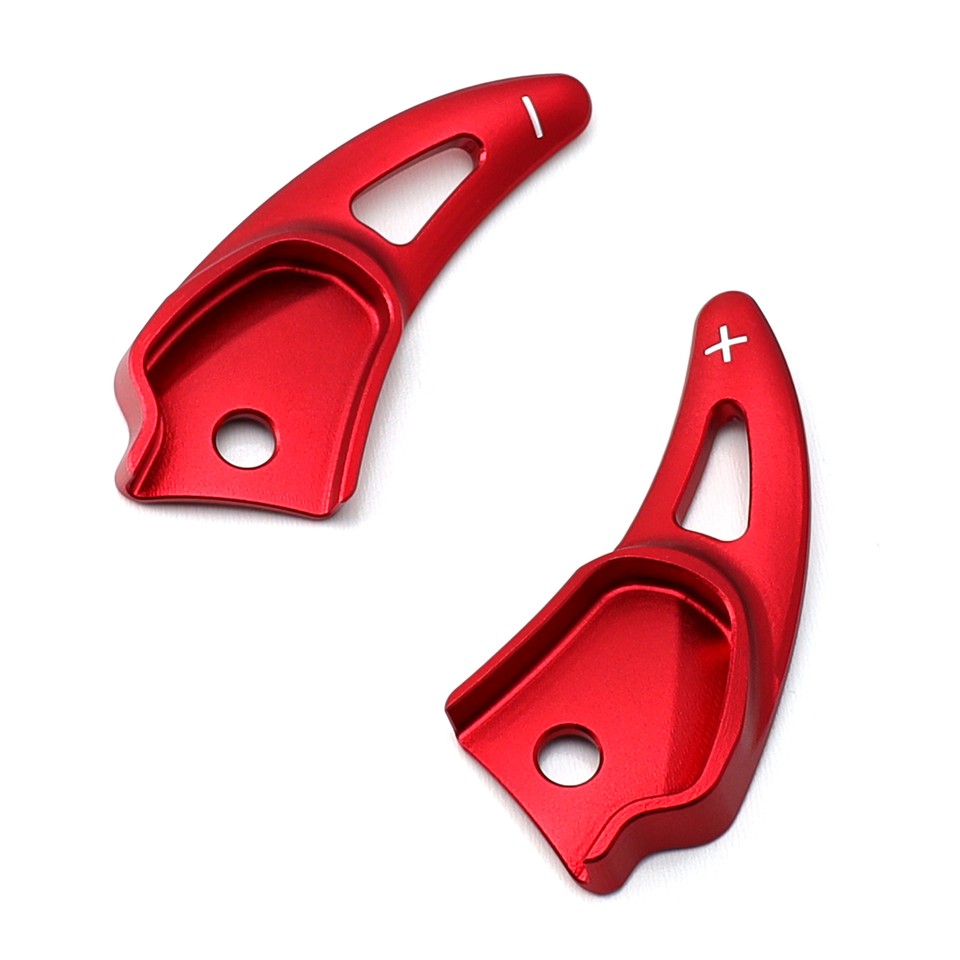 Red Larger Aluminum Paddle Shifters For Challenger Charger Durango SRT ...