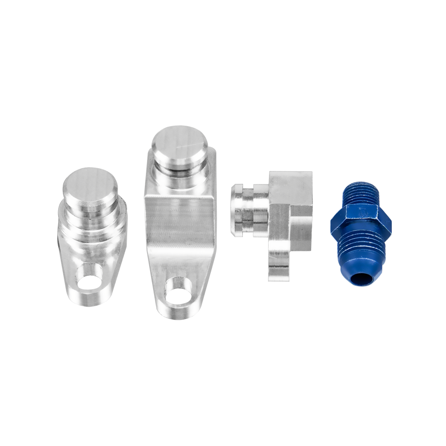 CXRacing Single Turbo Oil Feeder AN4 Water Outlet Blockers for BMW N54 ...