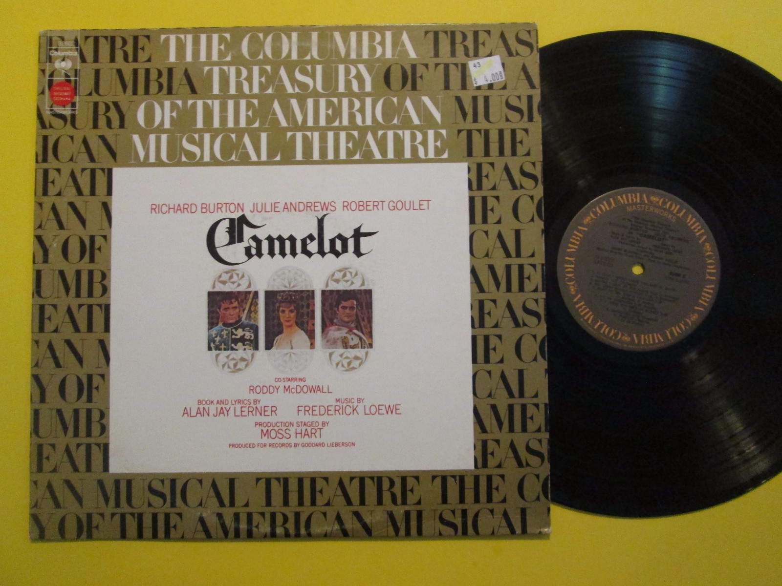 Camelot Soundtrack Original Broadway Cast Julie Andrews Robert Goulet ...