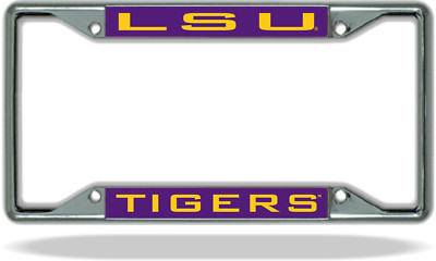 Louisiana State LSU TIGERS License Plate Frame | eBay