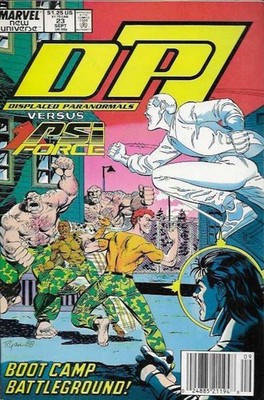 D.P.7 Displaced Paranormals #23 Marvel Boot Camp Battleground 1988 ...