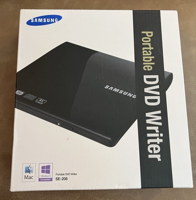 Samsung Portable DVD Writer Model SE-208DB Complete With Manual ...