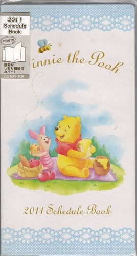 Disney 2011 Vintage Winnie The Pooh Rare Schedule Book Planner | eBay