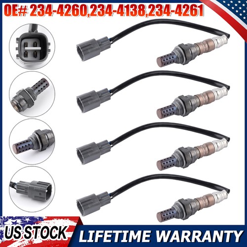 4PCS Upstream & Downstream O2 Oxygen Sensor For Toyota 4Runner Lexus ...