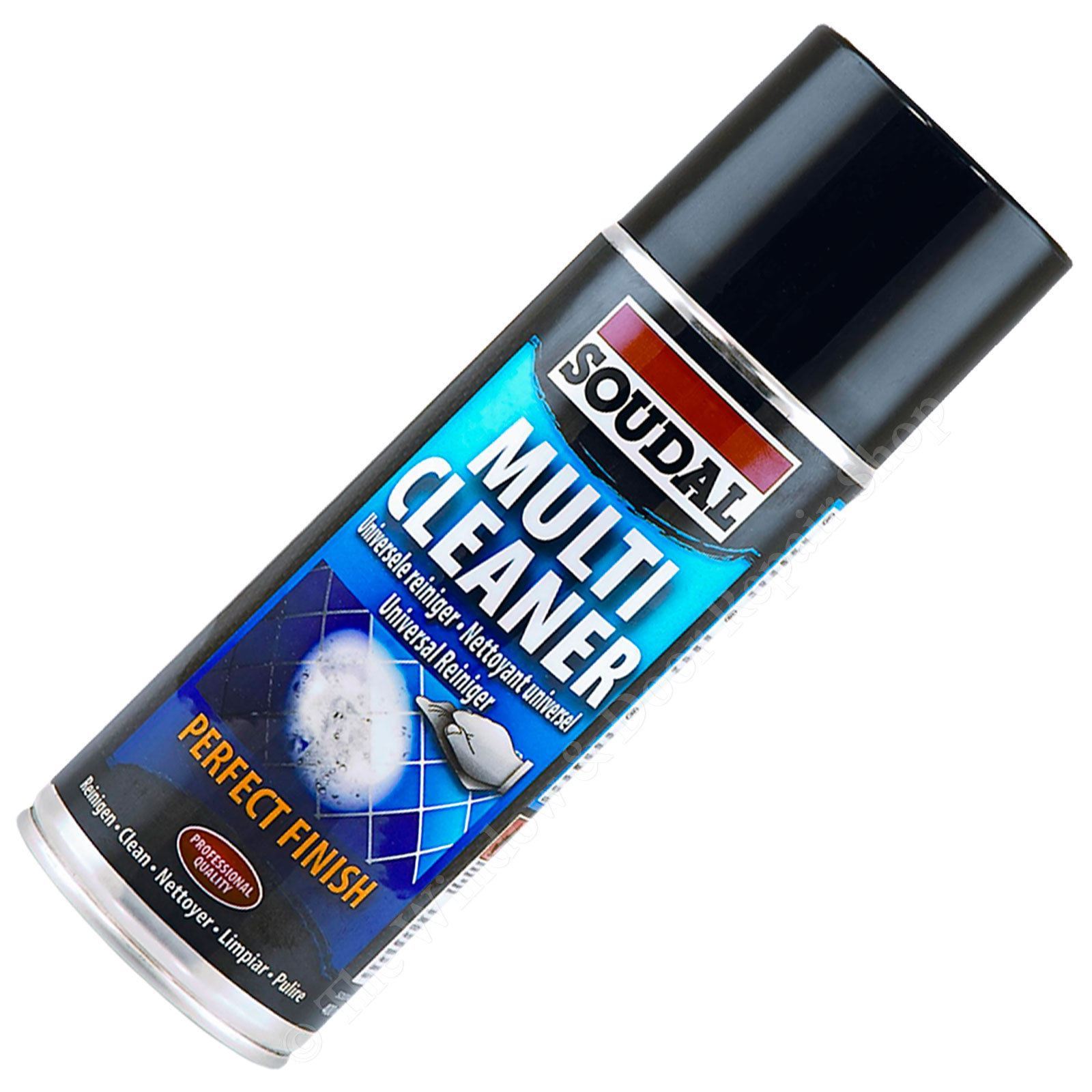 Soudal Multi Cleaner Foam Aerosol Spray Cleaning Glass PVC Textiles ...