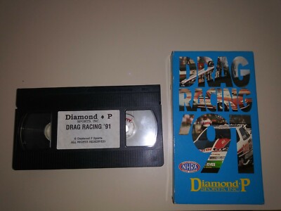 Diamond P Sports Inc. Drag Racing 91 VHS NHRA | eBay