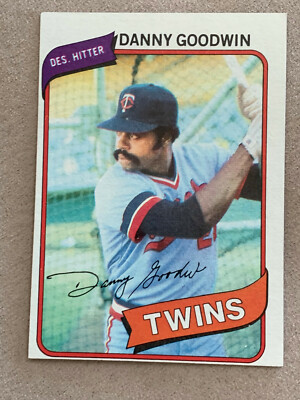1980 Topps Baseball Card #362 Danny Goodwin Minnesota Twins NMMT Free ...
