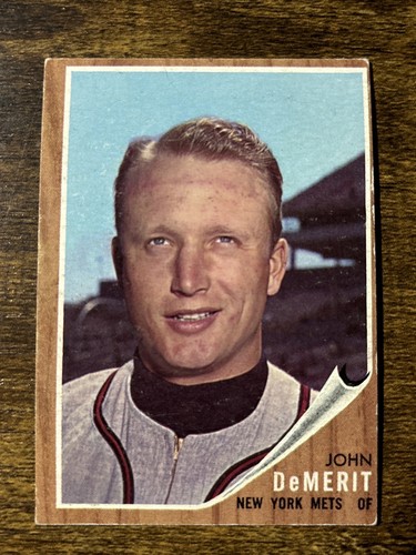 1962 Topps - #4 John DeMerit | eBay