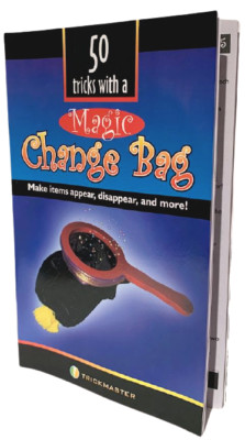MAGIC CHANGE BAG BOOK Booklet 50 Effects Tricks Clown Kid Show Prop ...