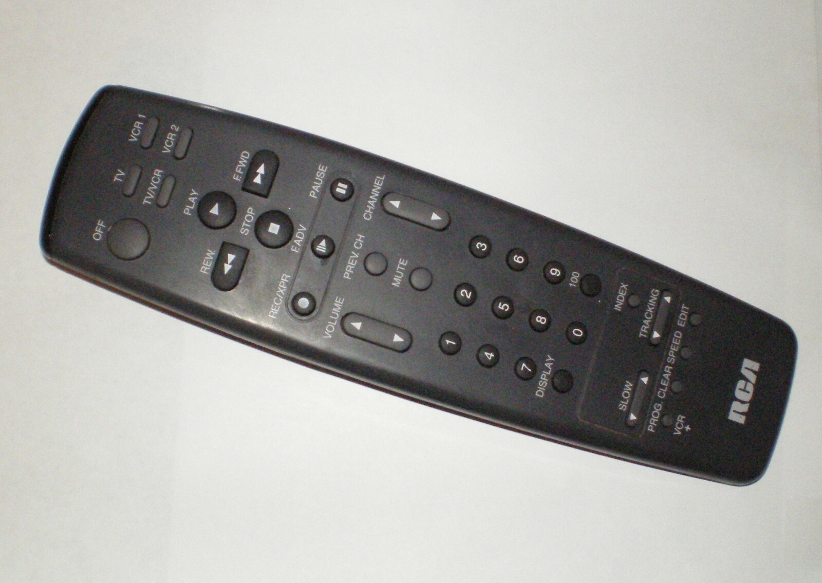 OEM GENUINE RCA 64043-0030-00 REMOTE CONTROL TV / VCR - TESTED -- DD ...