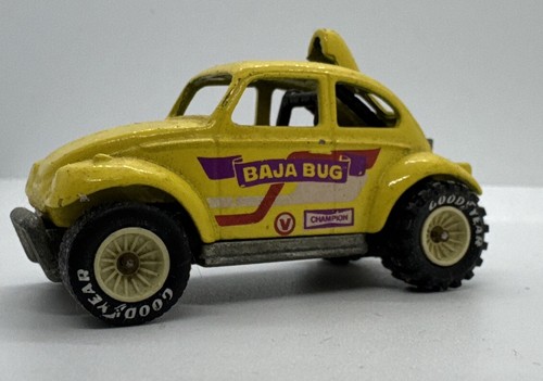 Hot Wheels 1983 Yellow Baja Bug Real Riders | eBay