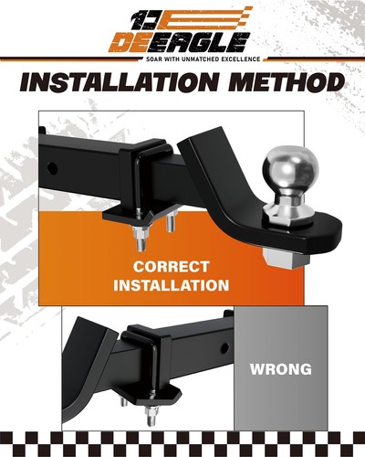 2″ TRAILER LOCK DOWN HITCH TIGHTENER Stabilizer Heavy Duty Anti Rattle ...