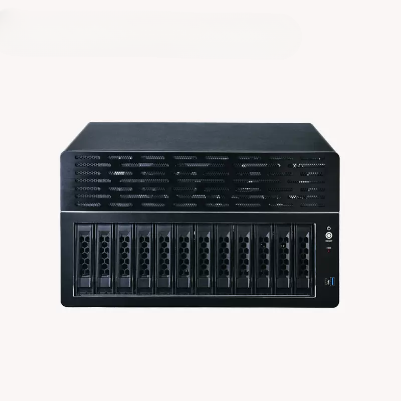 12-drive Storage Server Supports ATX Motherboard PCIE Slot Hot-swap ...