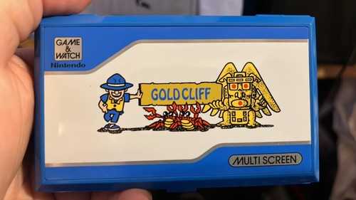 Nintendo Game Watch Mv-64 Gold Cliff goldcliff 4398804 authentic great ...