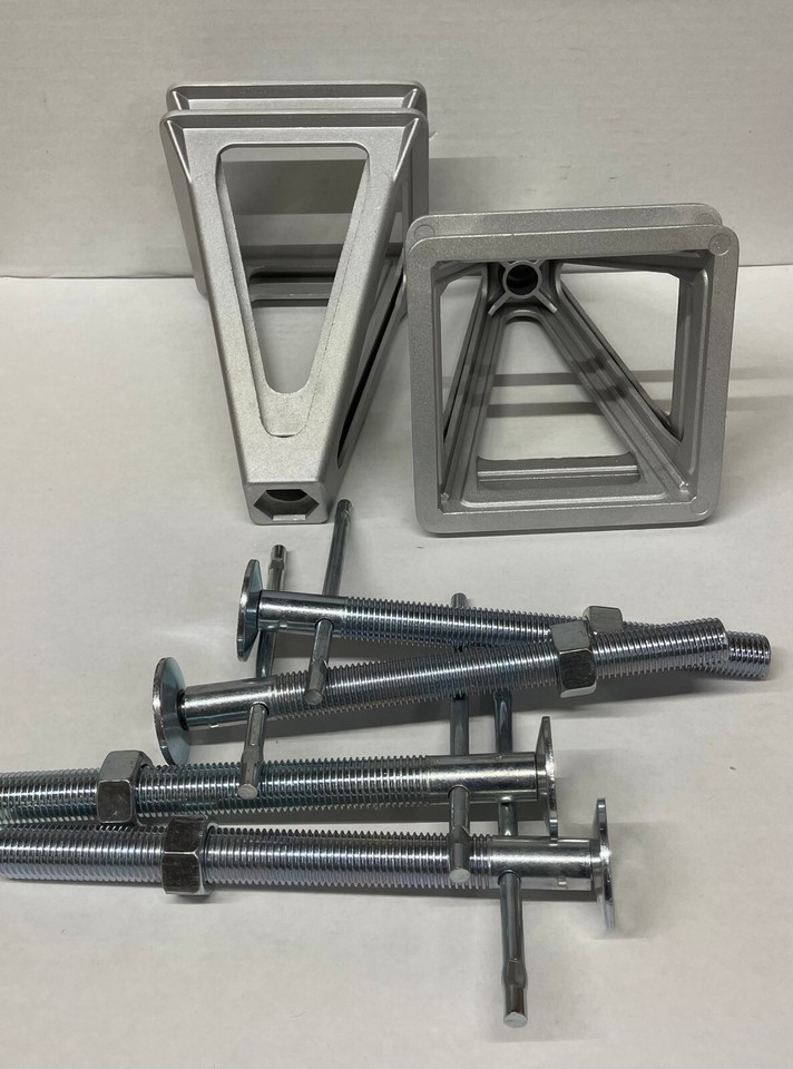 RV Stack Jacks Trailer Stabilizer Aluminum Camper Leveling Jack Stands ...