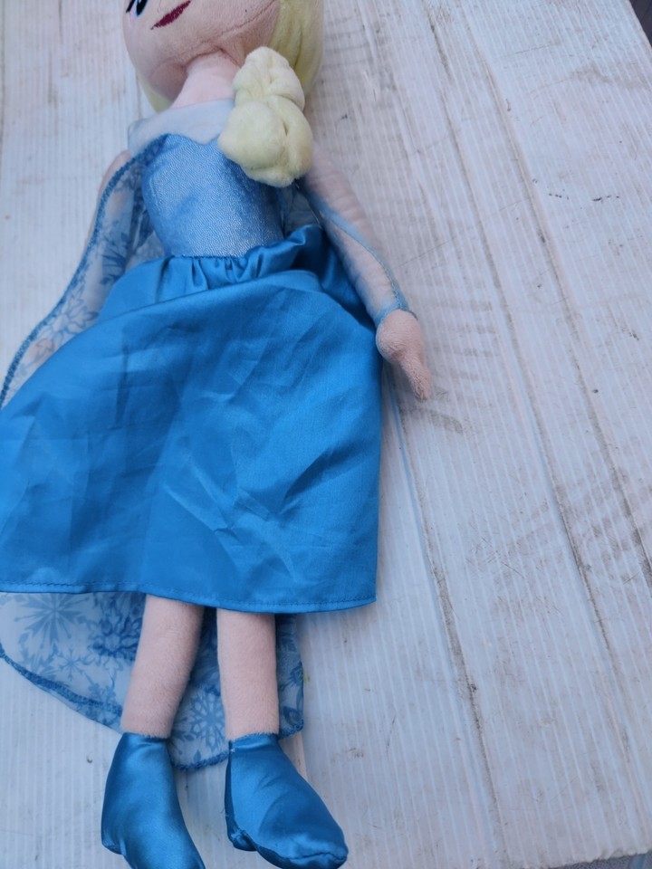 Disney 2014 20" Frozen Princess Elsa Stuffed Plush Toy Play Doll | eBay