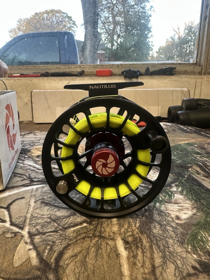 Nautilus X-Series XL Max 8-9 WT Fly Reel Black | eBay