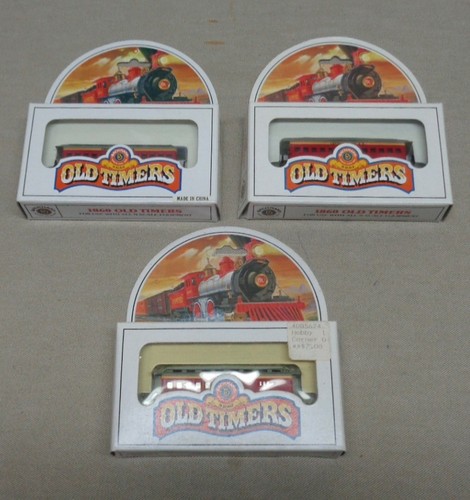 Lot Of 3 Vintage N Scale Bachman Central Pacific Old Time Coach Cars | eBay