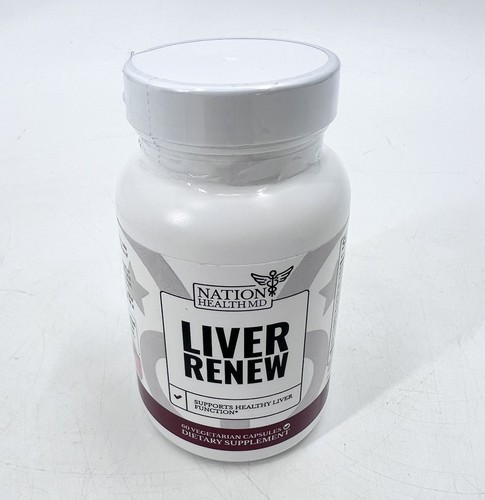 Nation Health MD Liver Renew - 60 Vegetarian Capsules -Liver Health | eBay