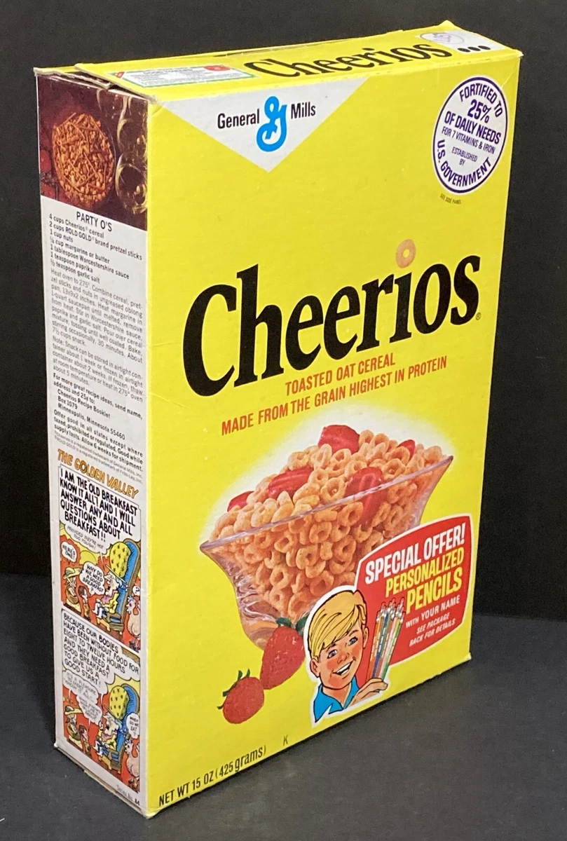 Logo Cheerios Cereal Box