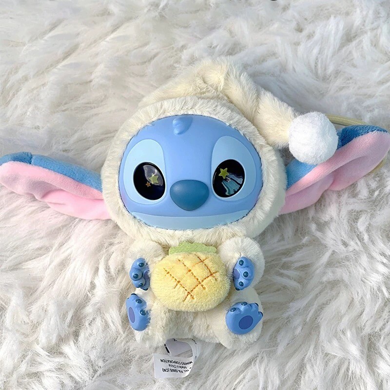Miniso Stitch Eat Something Before Sleep Series Vinyl Figure Blind Box ...