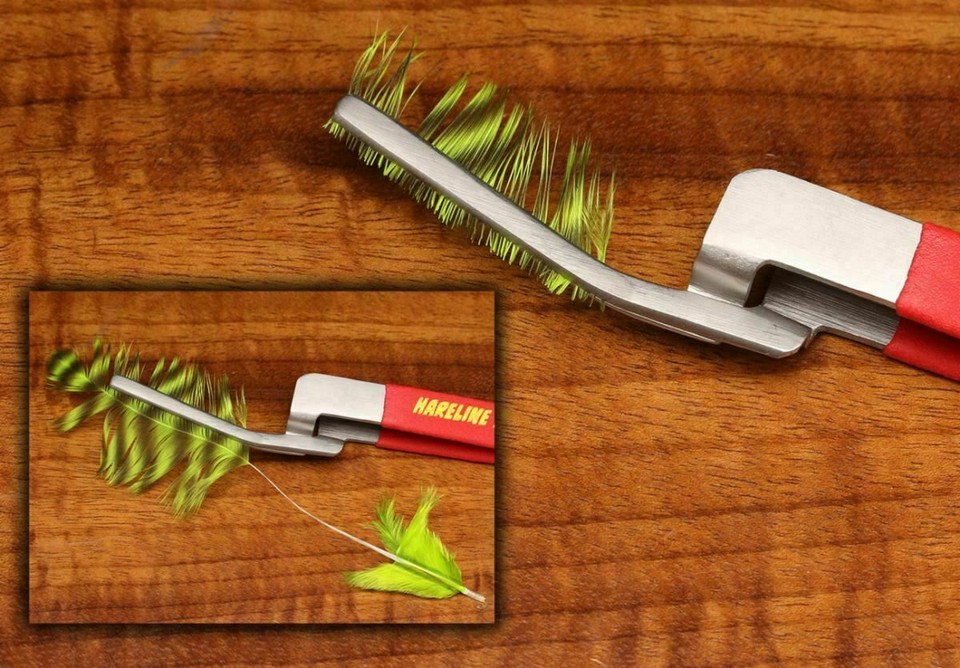 HARELINE MATERIAL CLAMP SET - Fly Tying Dubbing Loop Clips - Small ...