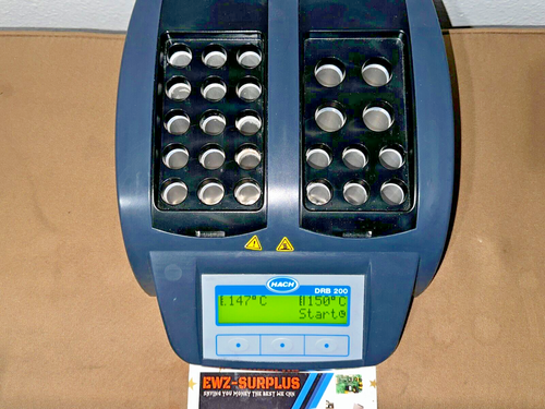 NICE HACH DRB200 DIGITAL REACTOR BLOCK TWO HEATING BLOCK BAY TESTED FOR ...