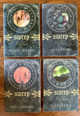 Lot of 4 Cate Tiernan Sweep Series Paperback Books Wicca Witch Magic YA ...