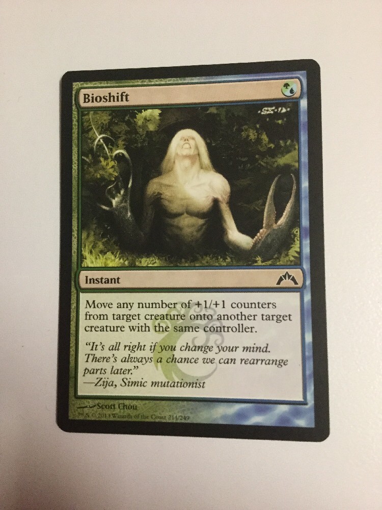 Magic the Gathering Single Gatecrash Bioshift Mint Condition | eBay ...