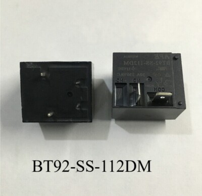 2PCS BT92-SS-112DM For AFE 12VDC 30A 250VAC Power Relay Brand New 4 ...