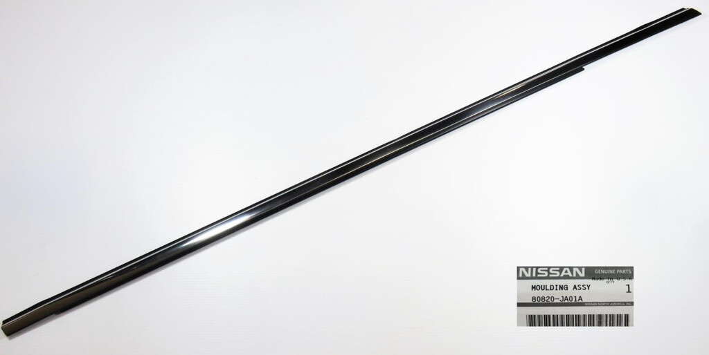 Genuine OEM Nissan 80820-JA01A Belt Molding Front Right Window Seal 07 ...