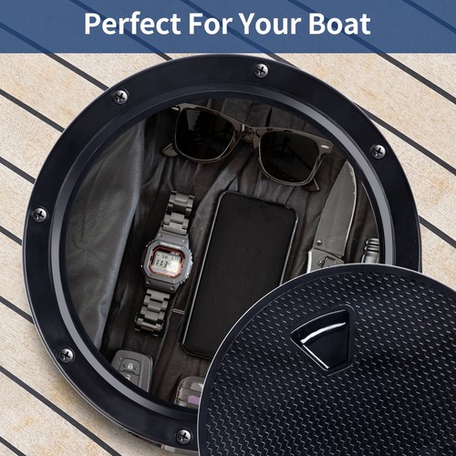 Boat Hatch White -Black 4" 6" 8" Round Inspection Hatch & Boat Hatch ...
