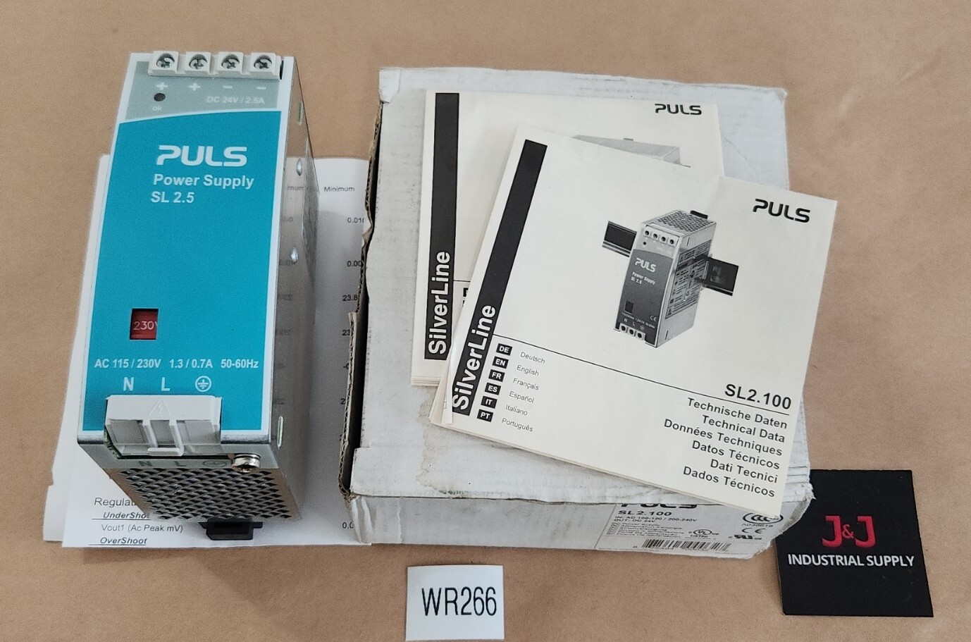 *BRAND NEW* Puls SL2.100 Power Supply IN 100-120/200-240Vac OUT 24Vdc ...