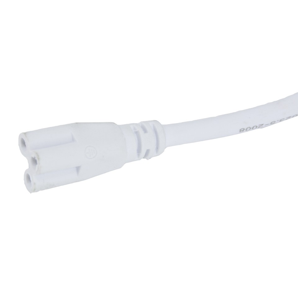T5 T8 LED Tube Light Power Cable 2FT 4FT 3-Pin US Plug Connector Wire ...