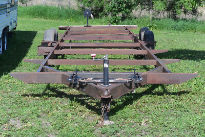 RV TRAILER FRAME 27 FOOT LONG 2 AXLE | eBay