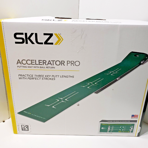 SKLZ Golf Accelerator Pro Premium Putting Mat Gravity Ball Return NEW ...