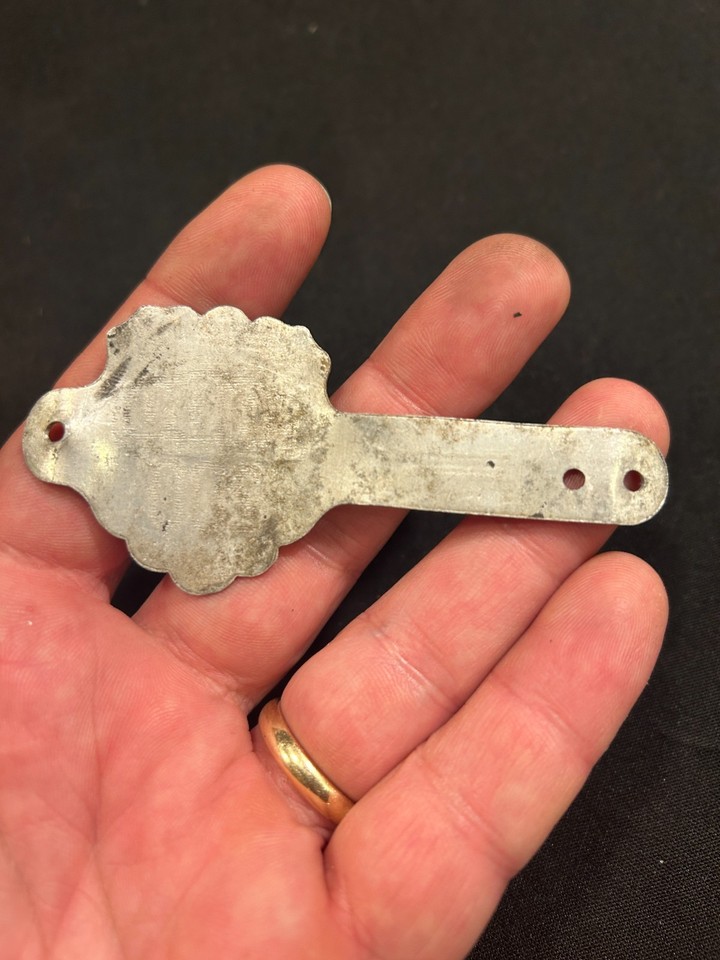 Antique bicycle side path license plate/tag lewis county ny 200 | eBay