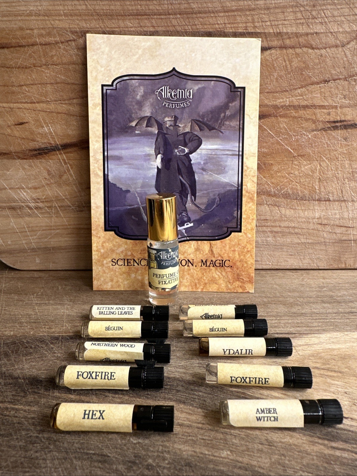 Alkemia Perfumes 10 Piece Sample Set Full Size Perfume Fix. Indie Niche ...